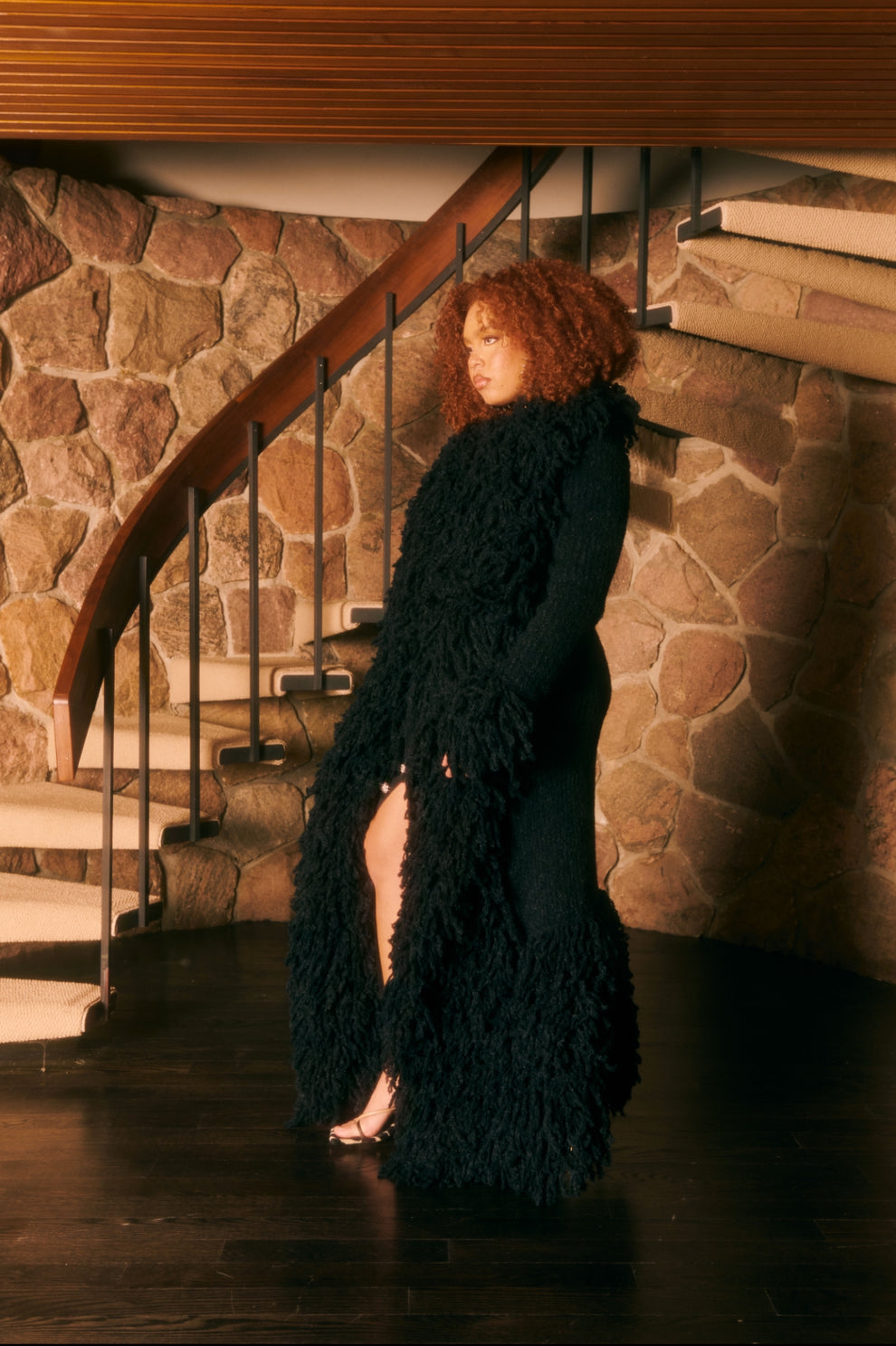 Fumi Fringe Knit Coat – Fumi The Label